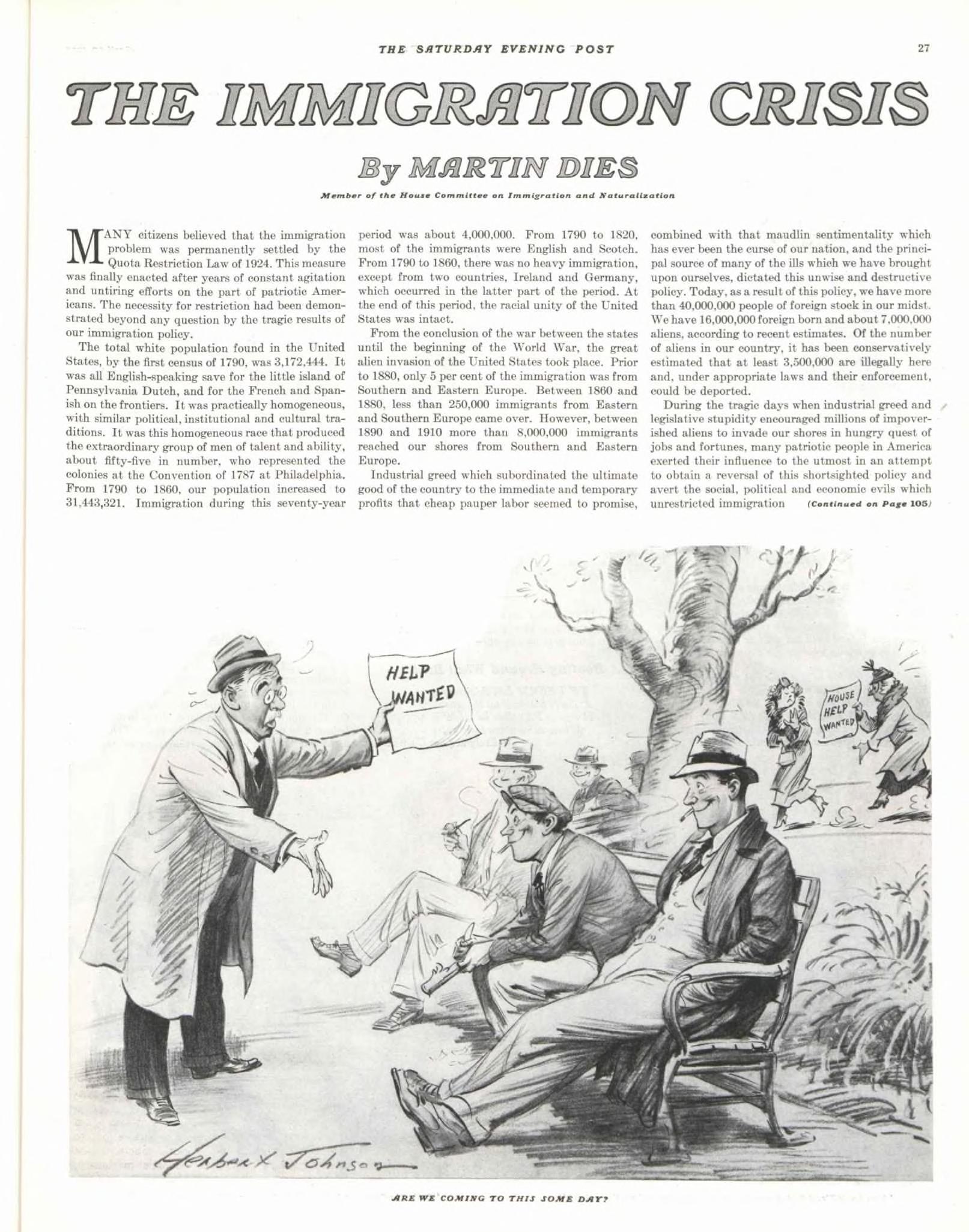 From Immigration to Deportation: 1890 and 1940 – Chicano History and ...